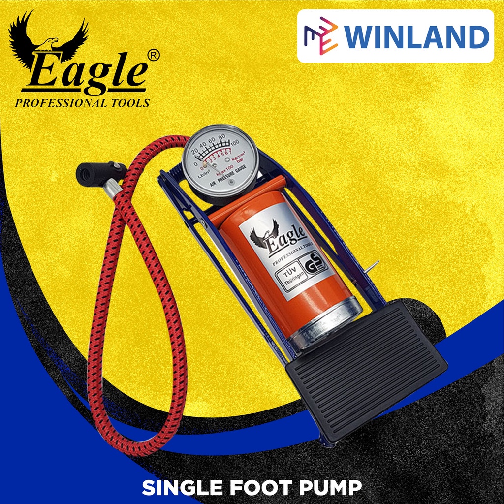 Eagle Tools by Winland Single Grinder Foot Pump | Shopee Philippines