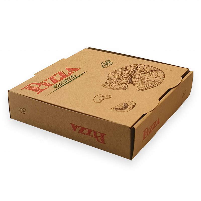 Custom Pizza Packaging Box Wholesale Paper Craft Pizza Box 7" 14" 16 ...