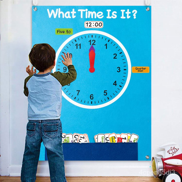 students know clocks children's clocks model linkage toy wall hanging ...