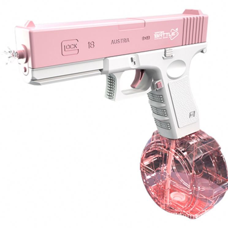 HD Electric Pistol Toy Revolver Unisex Puissant New Alectric Display ...