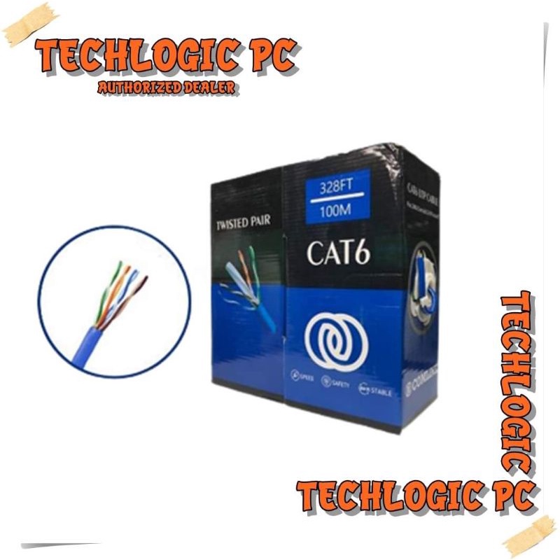 ☍Cat 6 indoor Comlink 305m 1 box | Shopee Philippines