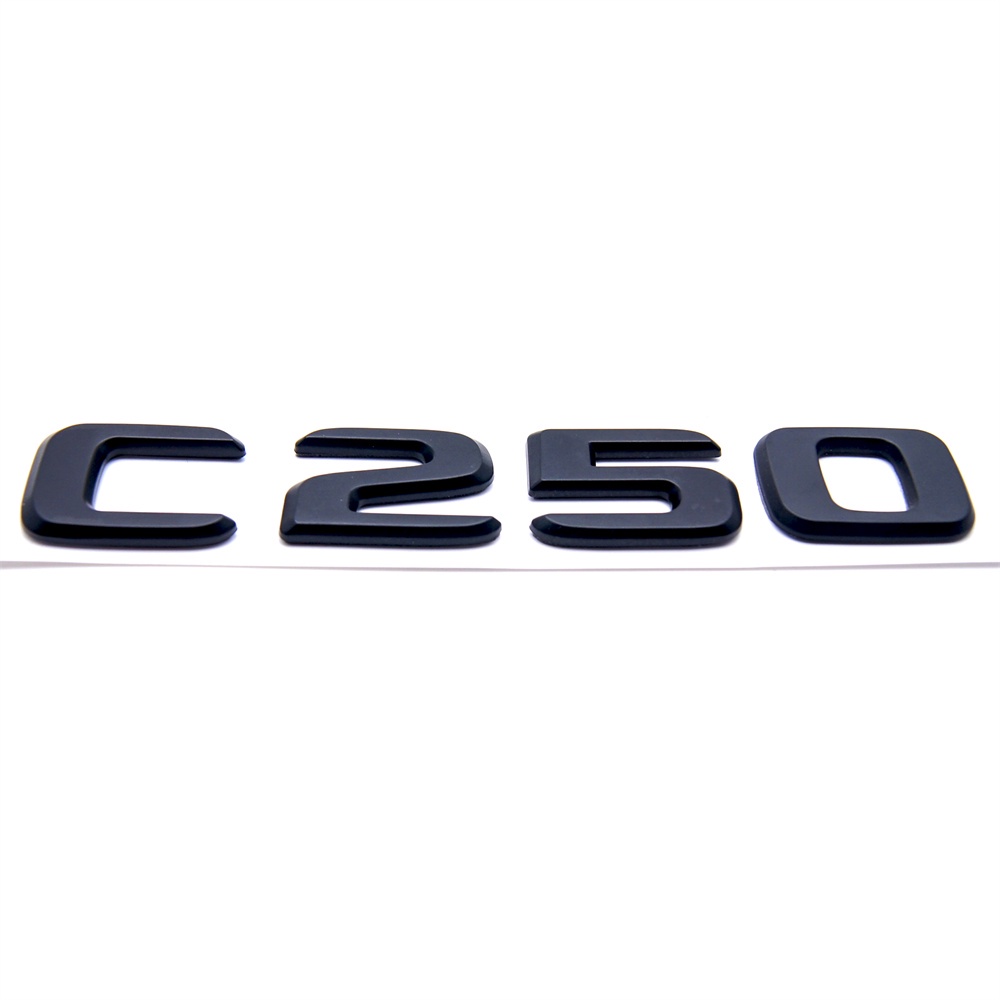 for W203 W204 C-Class C250 Trunk Lid Emblem Badge Letters Alphabet ...