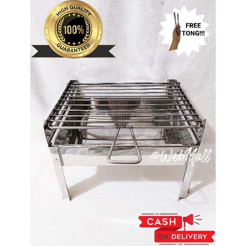 PURE STAINLESS SMALL GRILLER IHAWAN (PANG NEGOSYO/PAMBAHAY) | Shopee ...