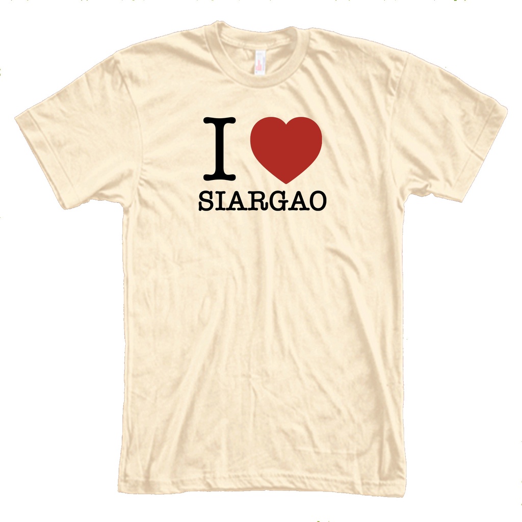 I Love Siargao Tshirt Unisex MRL Prints Gildan Cotton Shirt Local ...