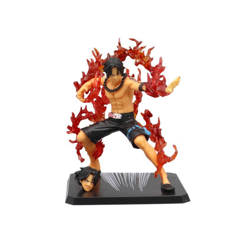 OPP bagged One Piece Monkey D Luffy Ace Sauron Yamagata PVC animation ...