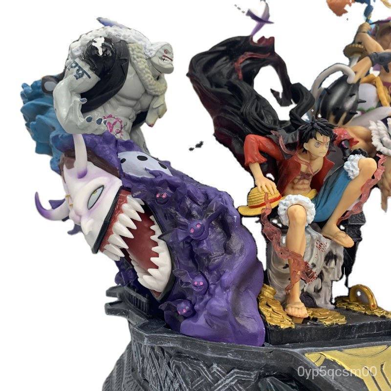 16 Styles Anime Acrylic Figure One Piece desk decoration Luffy Zoro ...