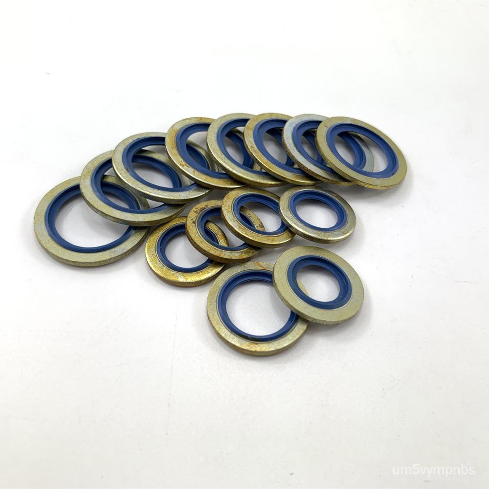 DLSEALS China factory Blue NBR+Stainless steel BSP dowty gear pump o ...