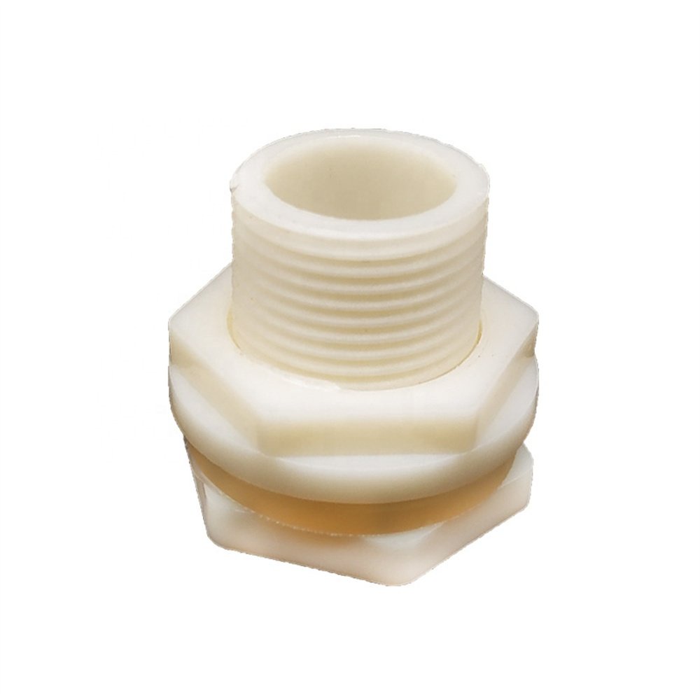 1/2"-2" Female/Male Thread ABS Drainage Connector Aquarium Bottom ...