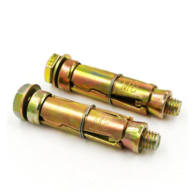 Fix-bolt Iron Material 3PCS Sleeve Fixing Anchor Bolts / Shield Anchor Fasteners M6 M8 M10 ...