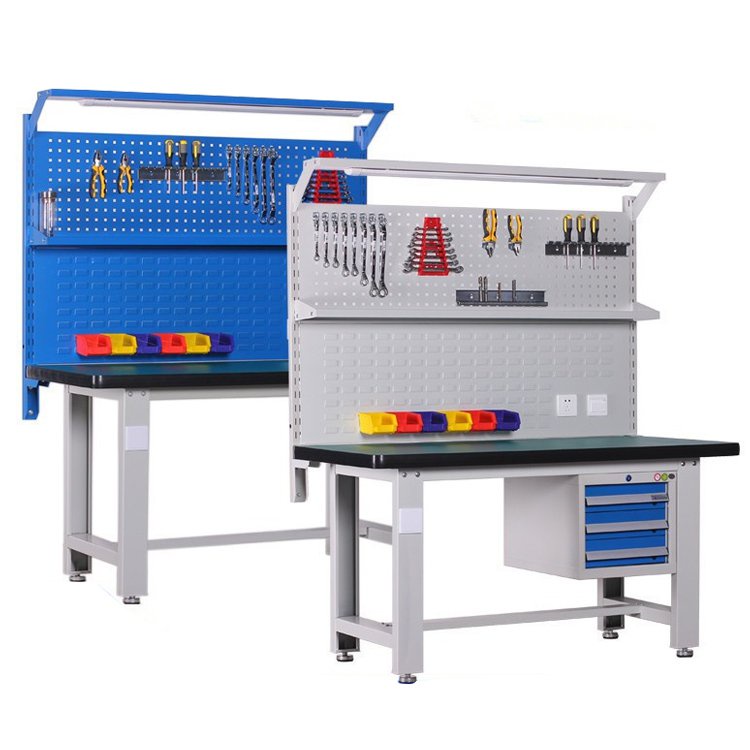 multi-function steel combined tool workstation garage workbench with ...