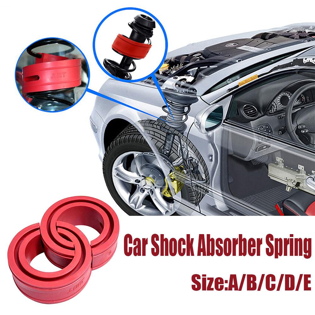 2PCS Universal Car Shock Absorber Spring Bumper Power Auto Buffers A/B ...