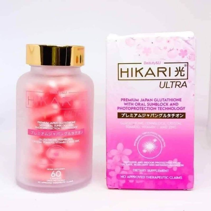 HIKARI ULTRA PREMIUM JAPAN GLUTATHIONE CAPSULE | Shopee Philippines