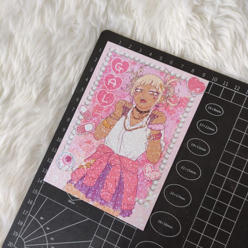 SUGARRUSHSATO Himiko Toga MHA art print gyaru horror gore | Shopee ...
