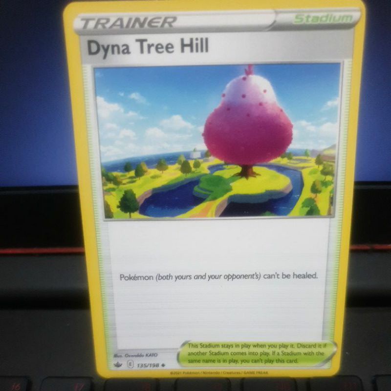 ۞Dyna Tree Hill - 135/198 - Uncommon Sword & Shield Chilling Reign | Shopee Philippines