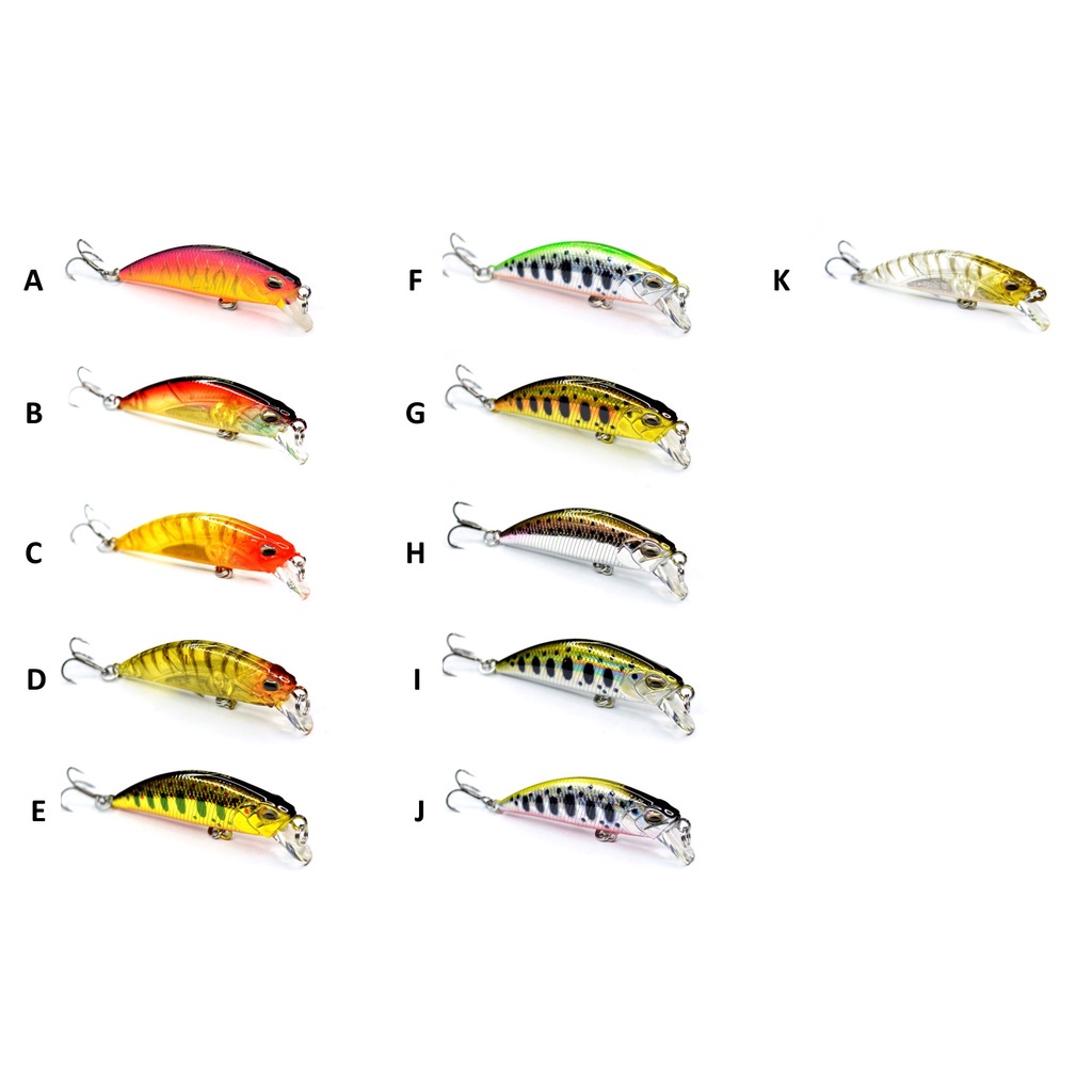 Tsurinoya DW63 Sinking Minnow 50mm 5grams Hard Lure | Shopee Philippines