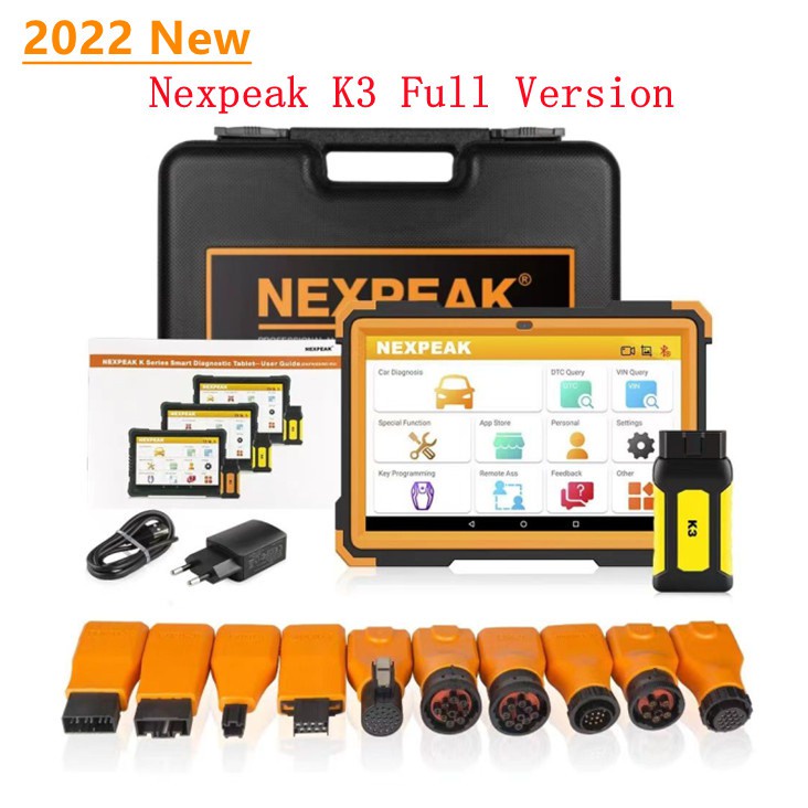 Heavy Duty OBD2 Scanner Truck Diagnostic Tool NEXPEAK K3 For ISUZU ...