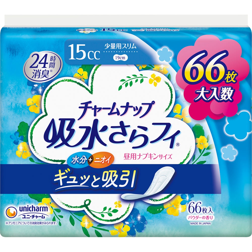 Unicharm Charm Nap 66 sheets for small quantity Light incontinence ...