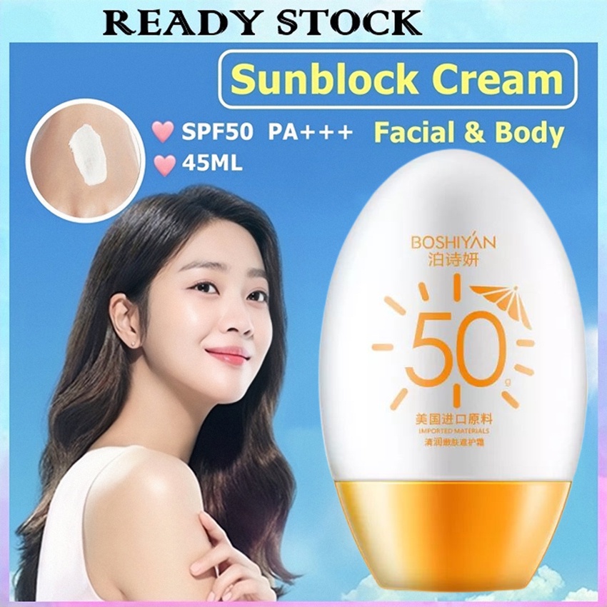 2023♘spf 50 Sunblock Whitening Sun Cream Sunscreen Spray Isolation Uv
