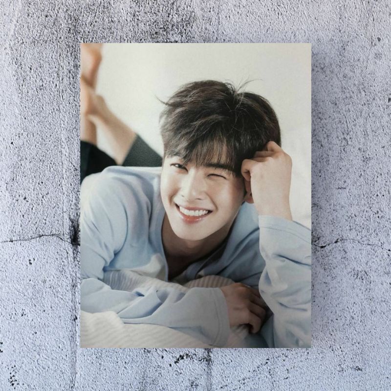 Kpop Cha Eun Woo A4 Size Wallpaper Poster Shopee Philippines