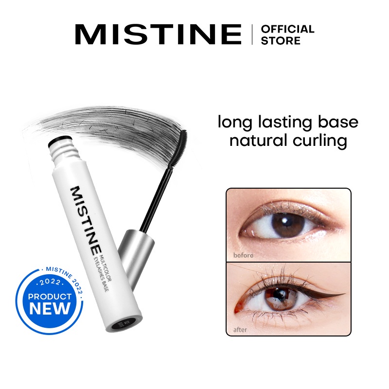 ♤MISTINE Long-Wearing Waterproof Eyelash Primer Curling Mascara Primer ...