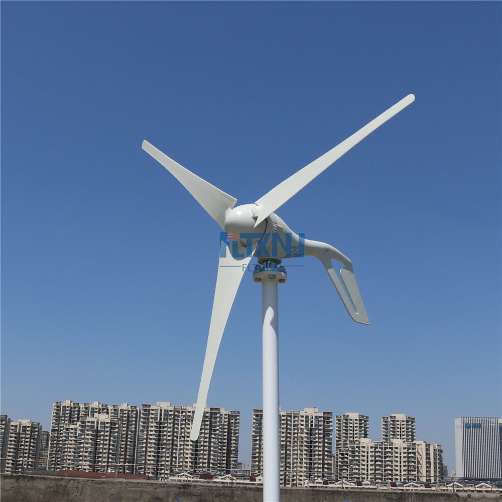 400W 12v wind turbine wind fans for wind solar hybrid system,3 blades ...