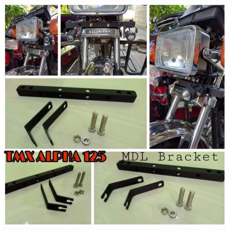 ☢ TMX ALPHA 125 Mini Driving Lights Bracket | Shopee Philippines