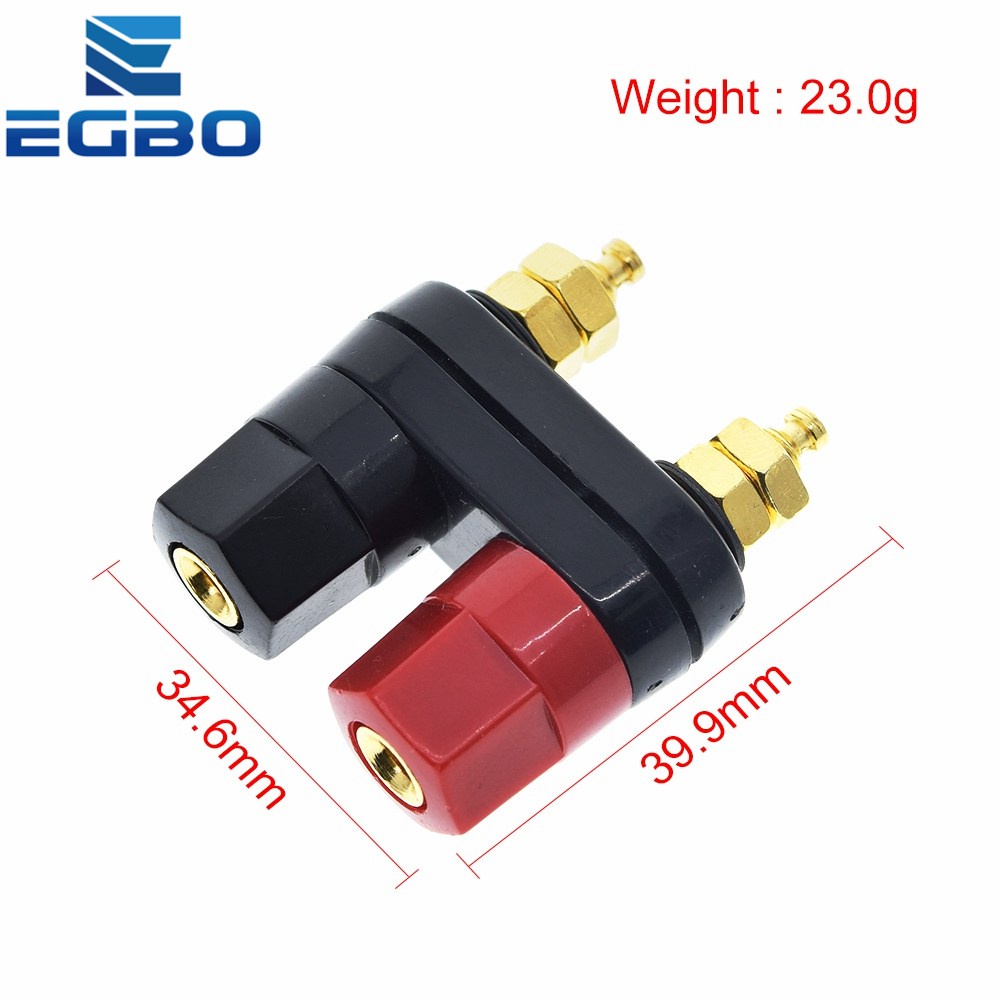 Top Selling Quality Banana plugs Couple Terminals Red Black Connector ...