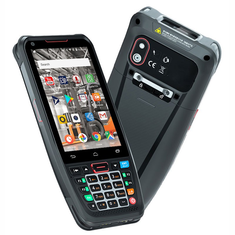 Rugged PDA Handheld Terminal Device Scanner 2D QR Barcode NFC Data ...