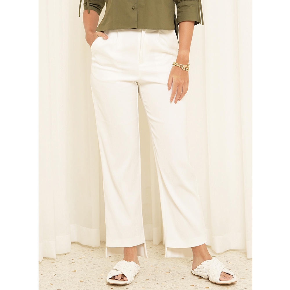 Flip Pants (Offwhite) | Shopee Philippines