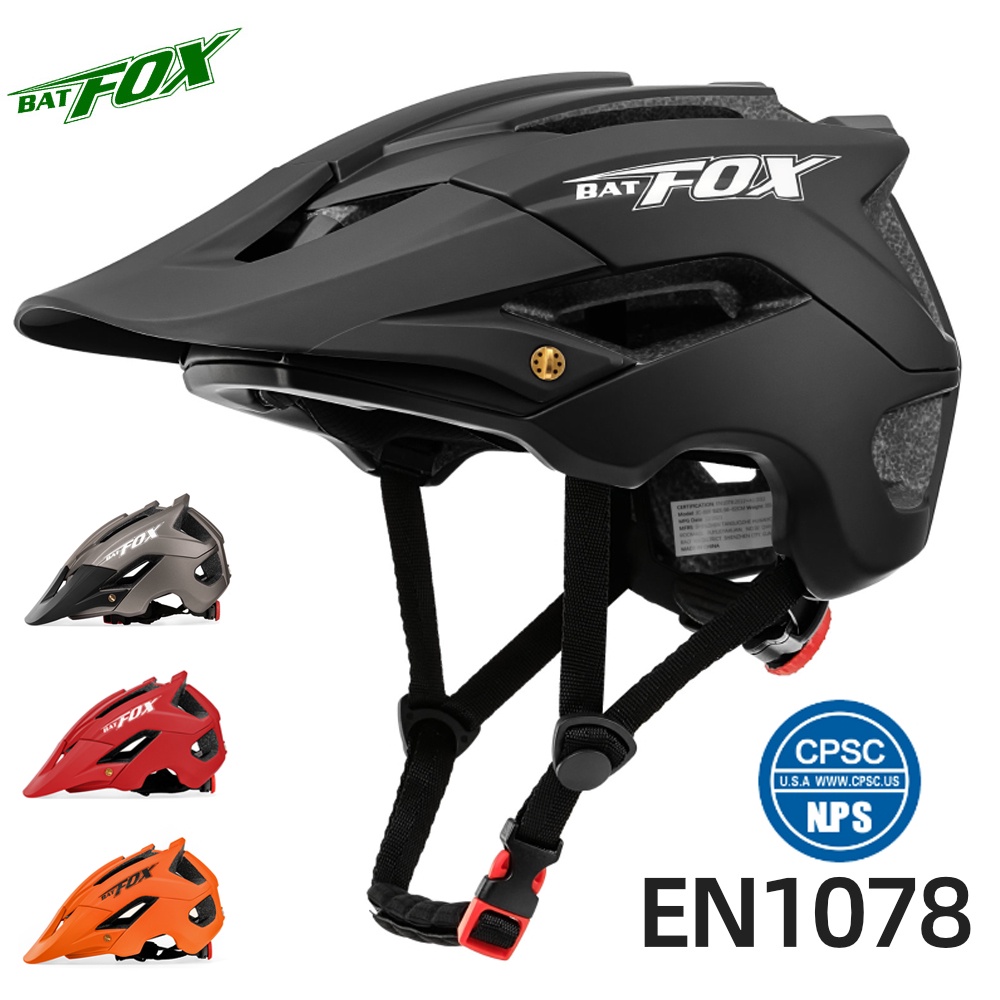 ☞♠BATFOX Helmet cycling MTB bicycle helmet integrally-molded Mountain ...