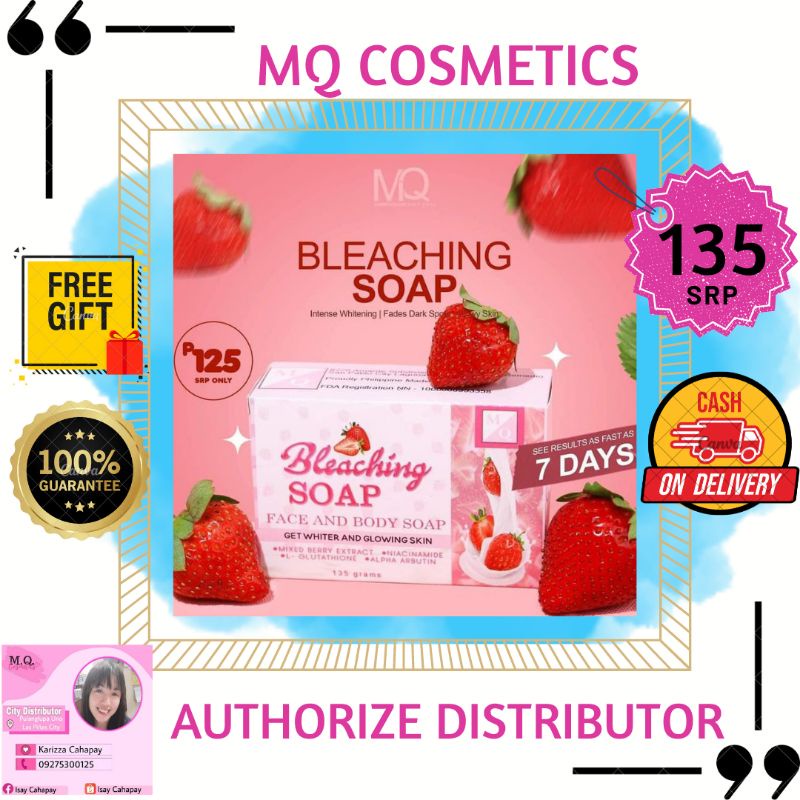 ﹊MQ Bleaching Soap (Face and Body Soap) | Shopee Philippines