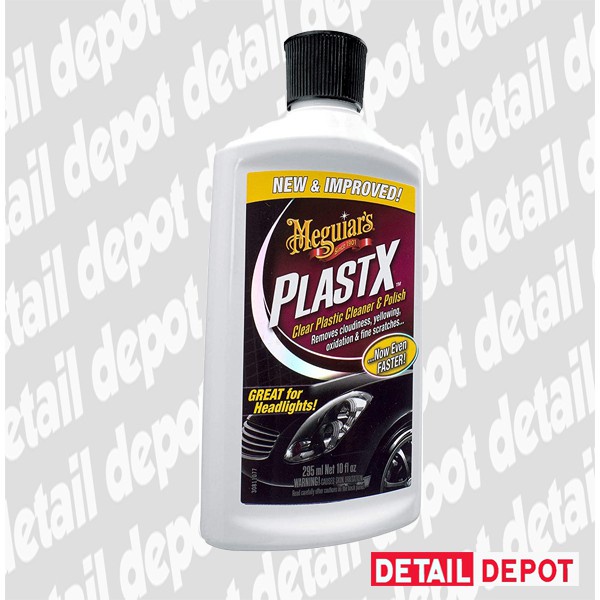 ₪Meguiars G12310 PlastX Clear Plastic Cleaner & Polish 10 oz | Shopee ...