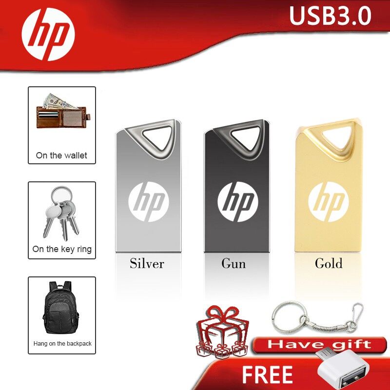 HP mini USB3.0 pen drive, high-speed 32GB V 1024GB 1TBkey flash drive USB flash drive OTG ...