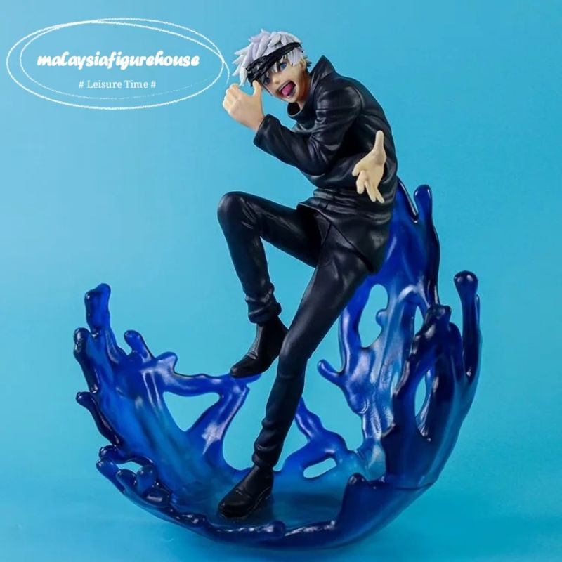 ☌READY STOCK25CM JUJUTSU KAISEN ANIME TAITO GOJO SATORU COPY RESIN ...