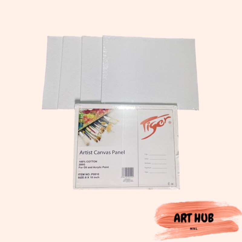 ♗Tiger Canvas Panel Board 8” x 10” and 9” x 12” | Shopee Philippines