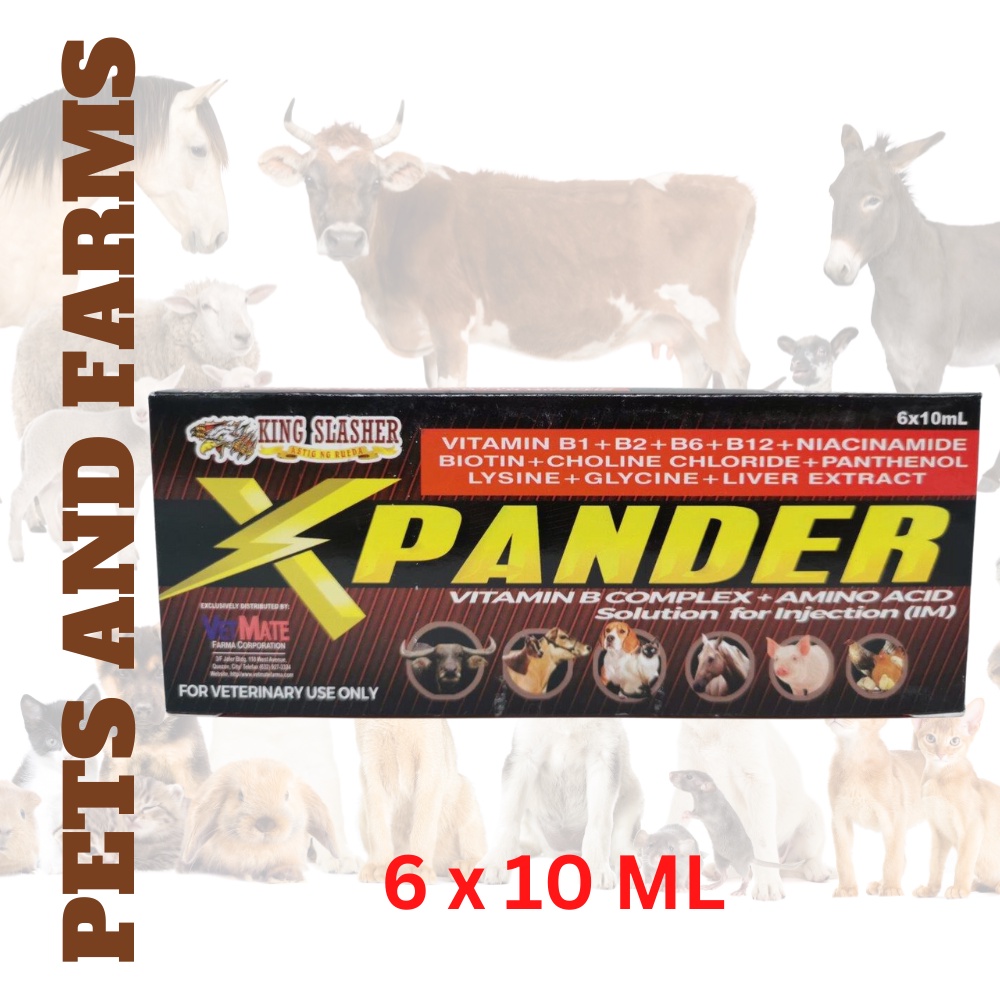 KING SLASHER XPANDER VITAMIN B COMPLEX AMINO ACID AND LIVER EXTRACT FOR ...