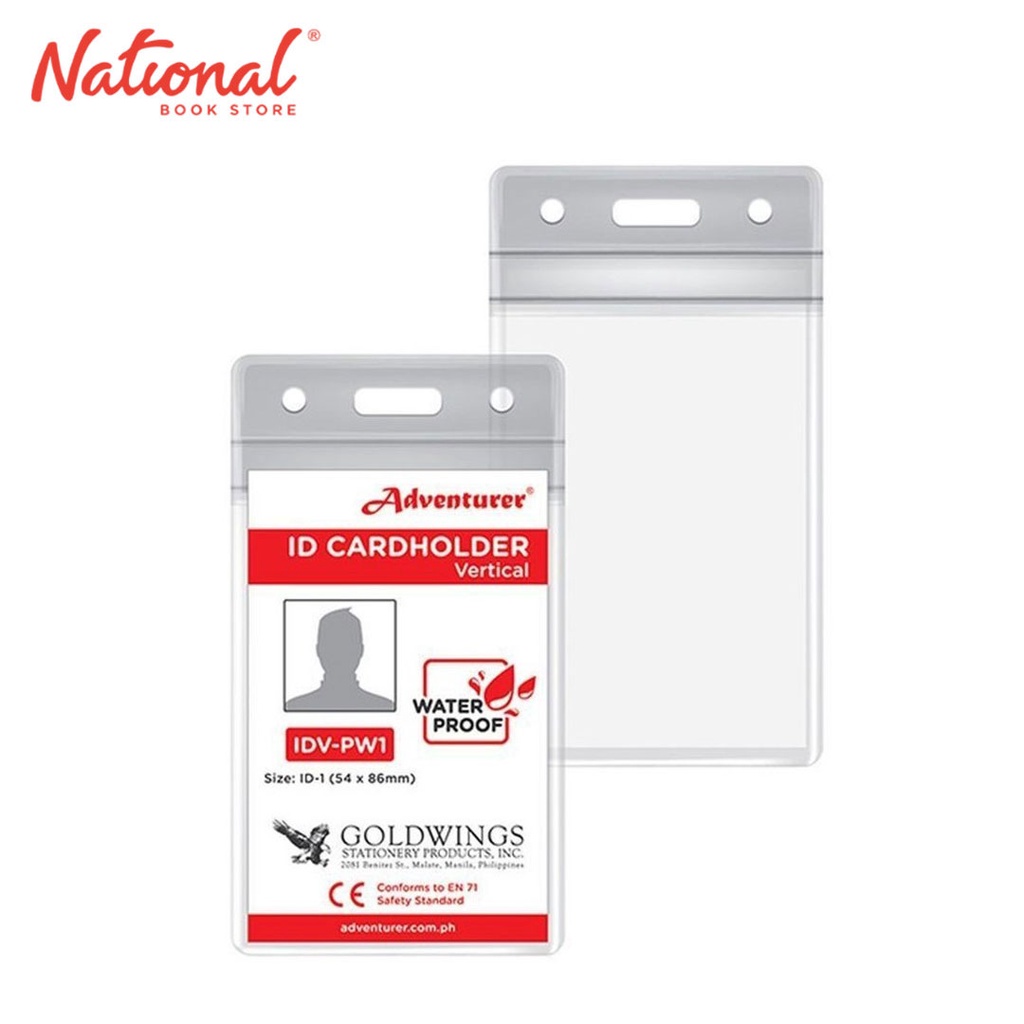 Adventurer ID Jacket Vertical Waterproof 54x86mm IDV-PW1 - School ...