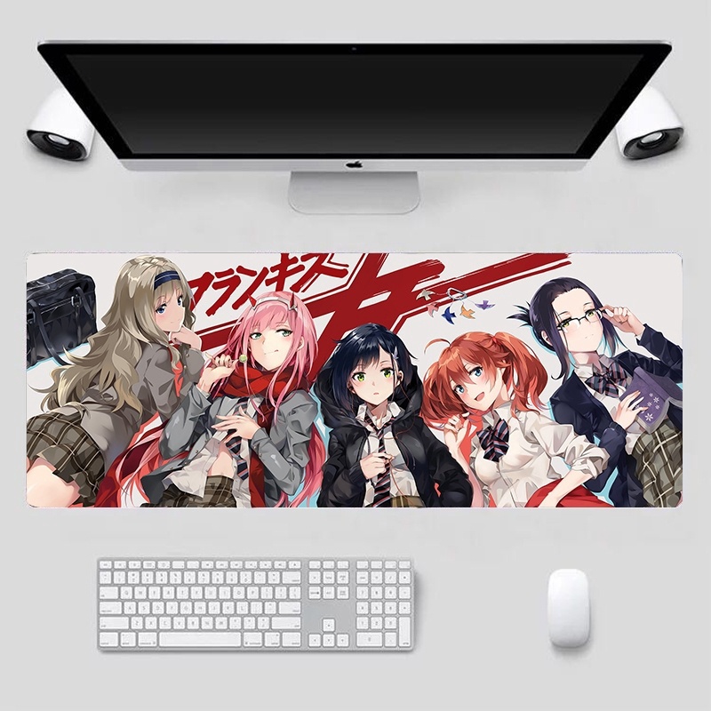☾Darling in the FranXX ZEROTWO 02 ICHIGO Anime Girl Mouse Pad Large ...