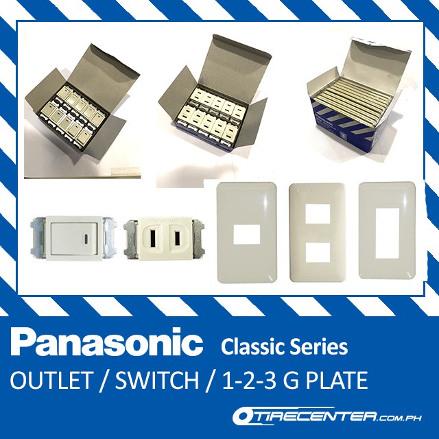 Panasonic Outlet / Switch / Plate, Classic Series, Build Your Own ...