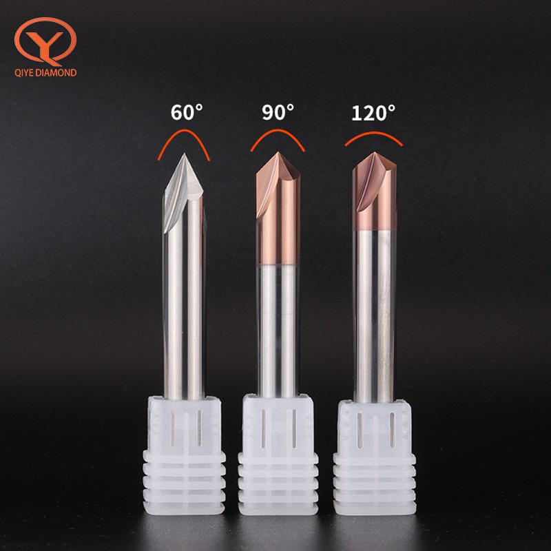 Chamfer milling cutter V groove milling cutter 60 90 120 degree angle ...