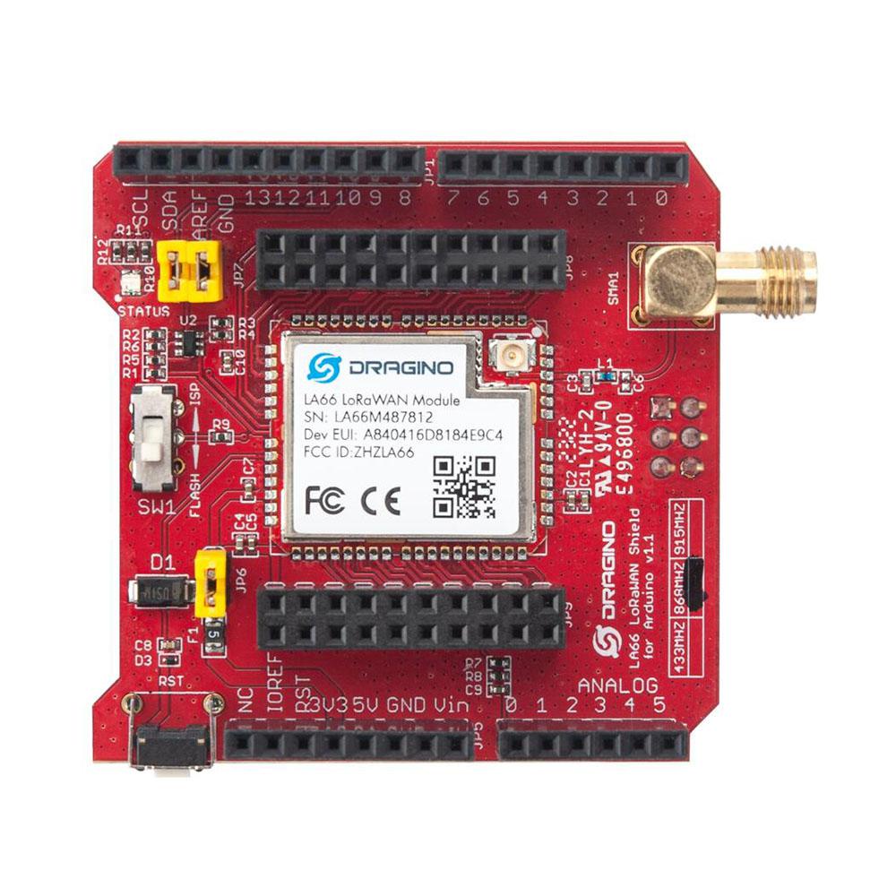 Dragino Original La66 Lorawan Shield Orawan V1 0 3 Protocol Open Source Peer To Peer Lora