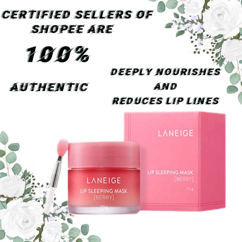 Laneige Korea Lip Sleeping Mask Night Sleep Moistened Lip Balm ...
