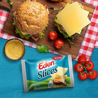 Eden 10 Slices - Processed Filled Cheese Spread 200g for Sandwiches ...