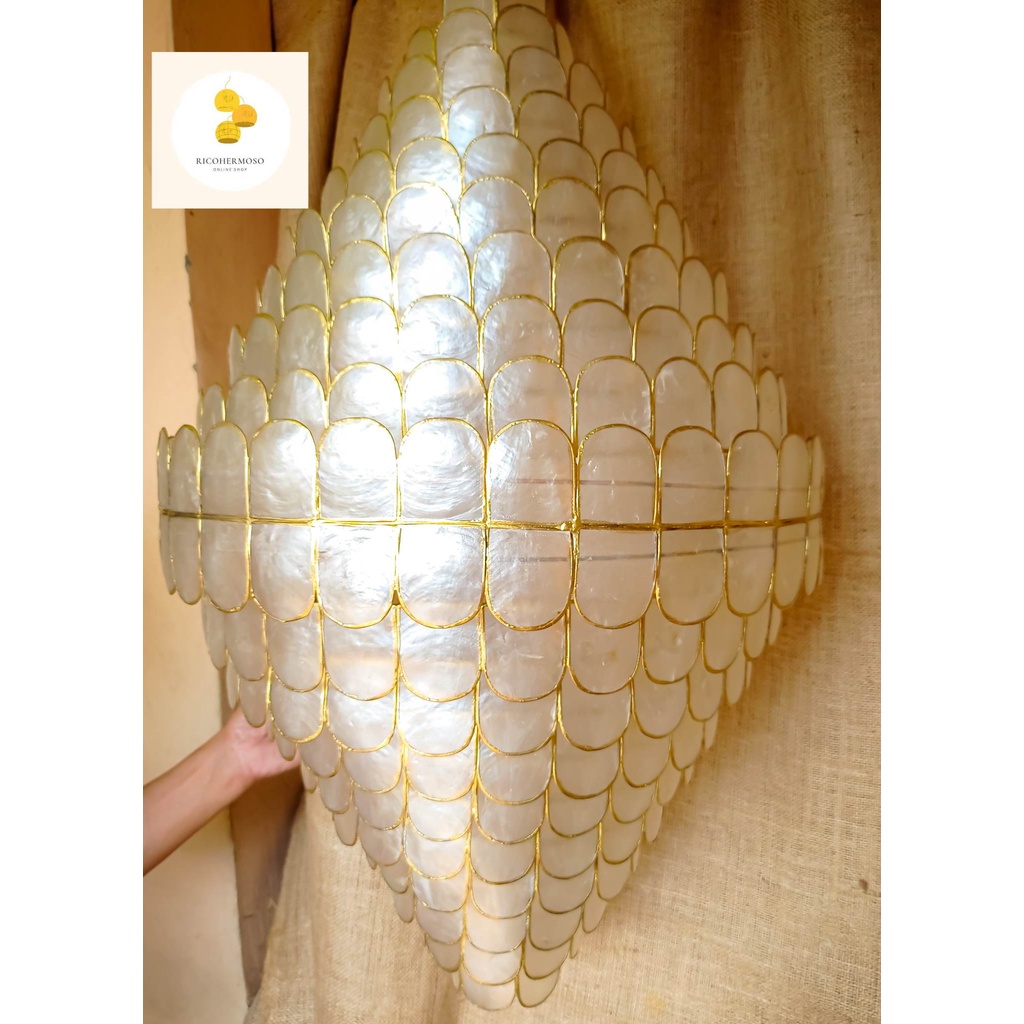 CAPIZ CHANDELIER (5,6,7,8 LAYER) | Shopee Philippines
