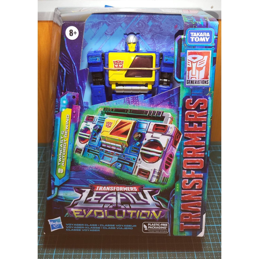Transformers TF Legacy Evolution Twincast & Autobot Rewind Voyager ...