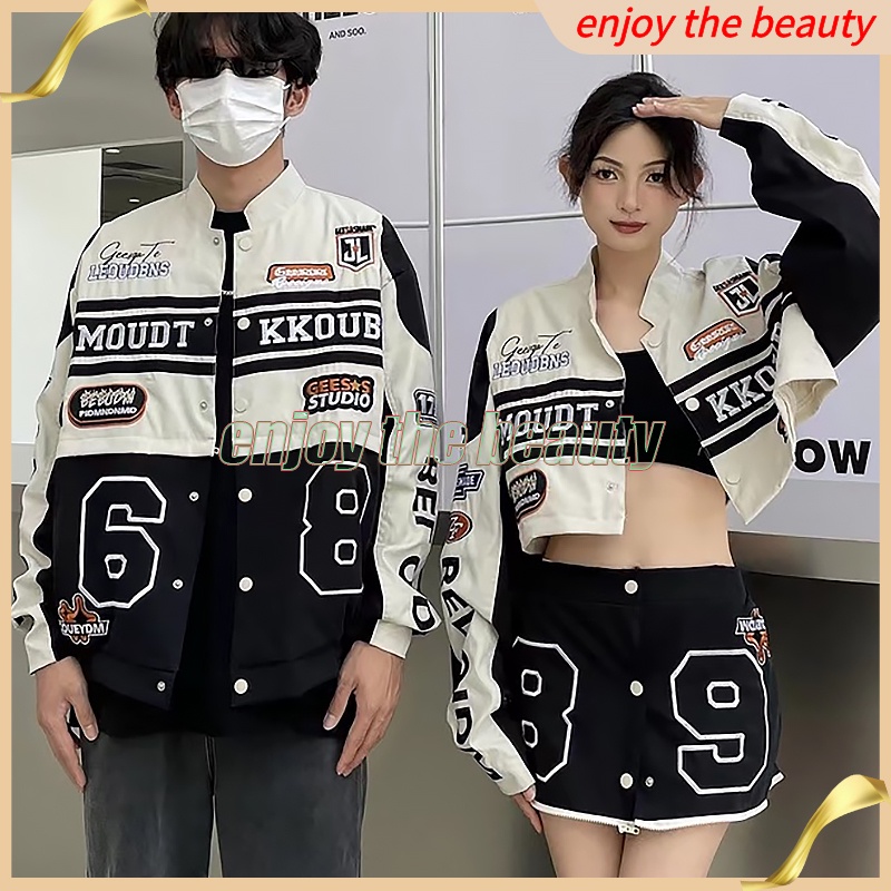 American Vintage Detachable Couple Jacket Fashion Loose High Quality ...