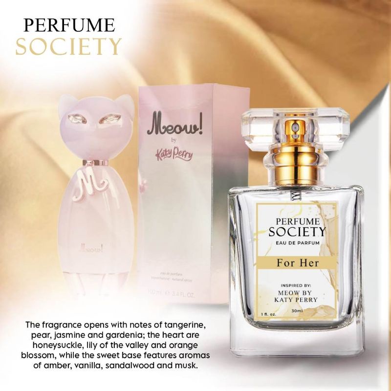 Meow by Katy perry Perfume 30% oil based inspired scent | Shopee ...