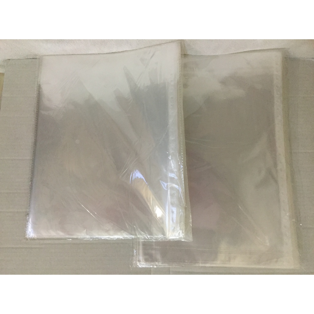 Clear Book Filler A4 & FC by 100's | Shopee Philippines