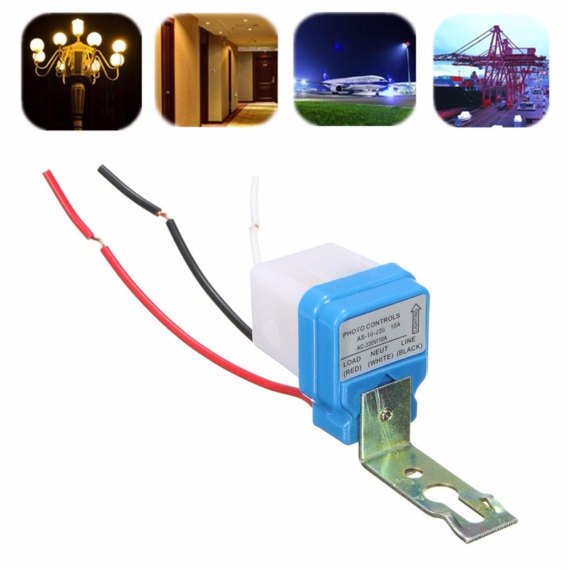Automatic On Off Photocell Street Light Switch Photoswitch Sensor AC ...