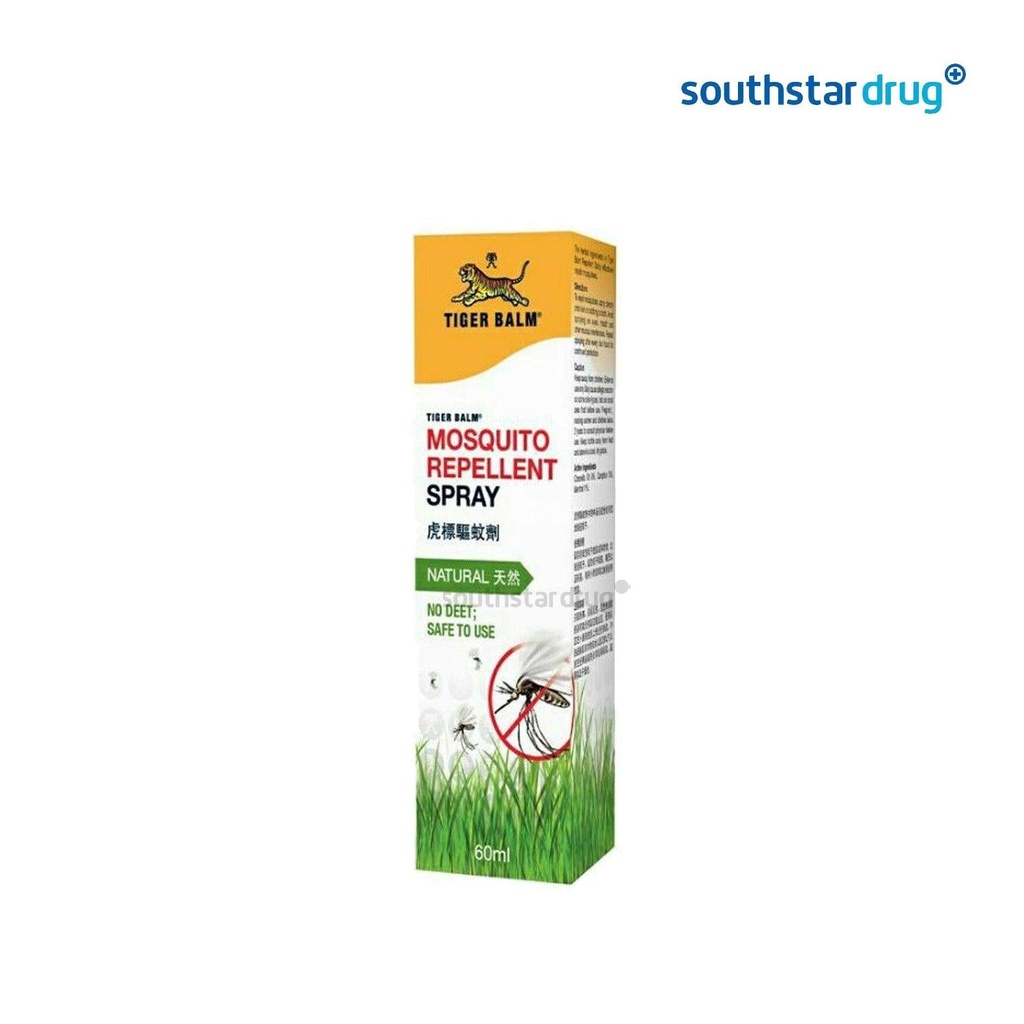 Tiger Balm Mosquito Repellent Spray 60ml | Shopee Philippines